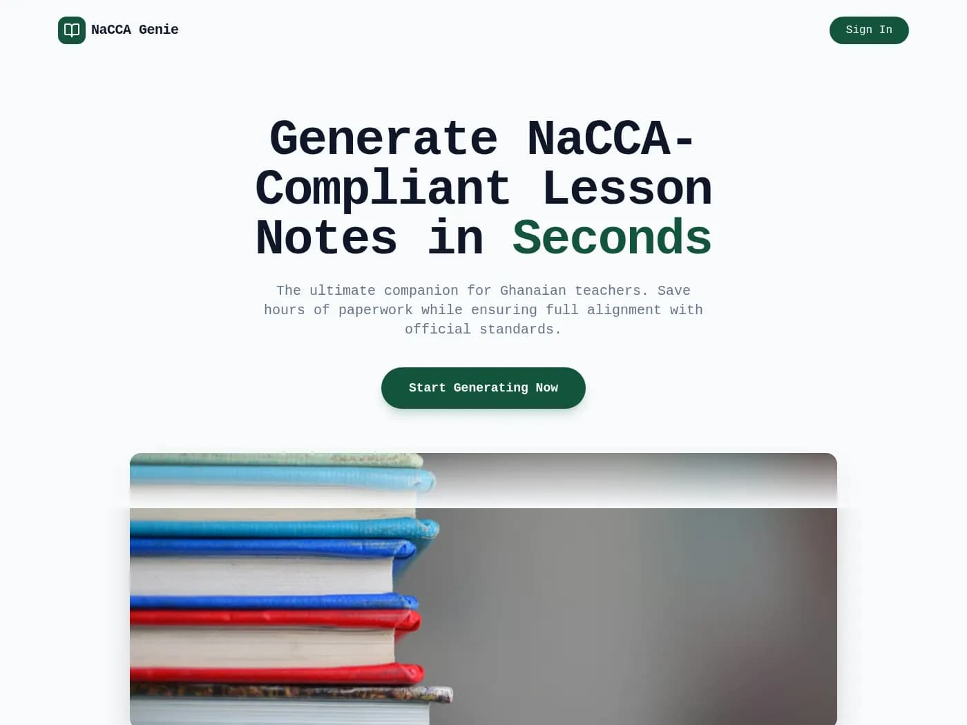 NaCCA LessonNote Genie