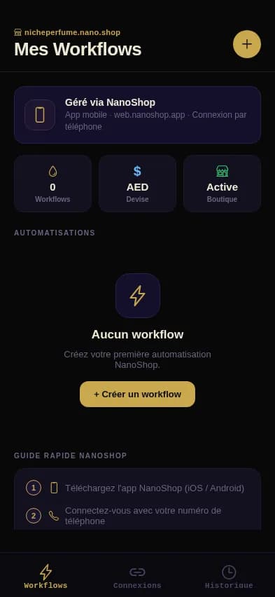 NanoShop Workflow Automator