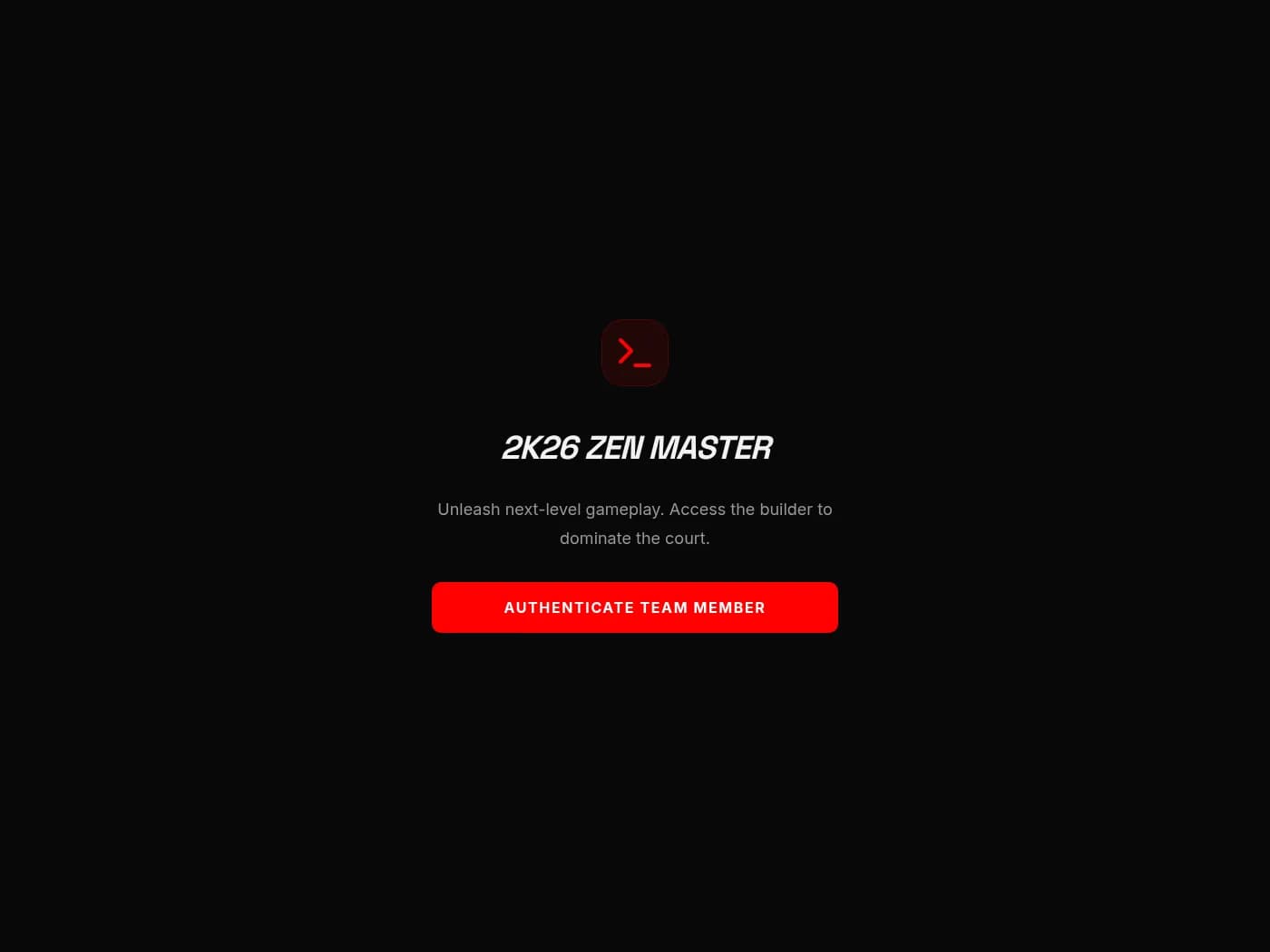 2K26 Zen Master