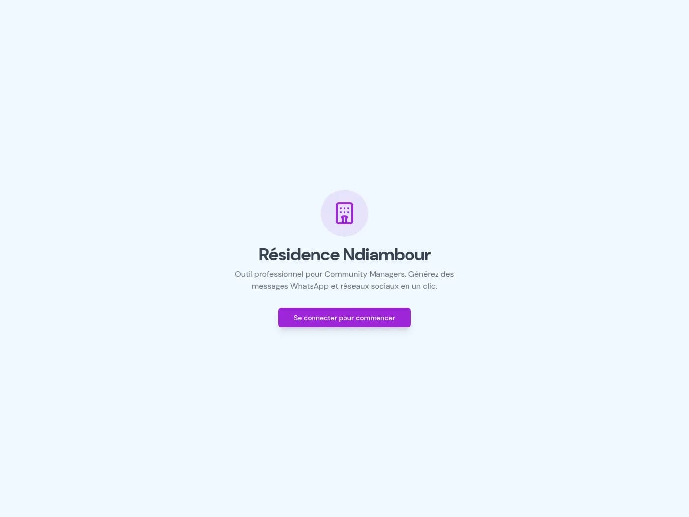 Ndiambour Promo Message Tool