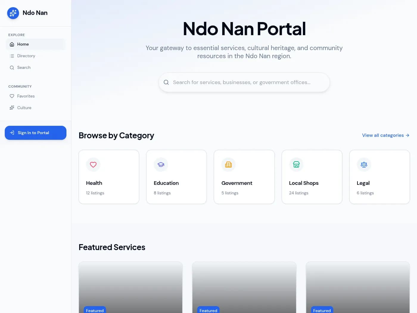 Ndo Nan Portal