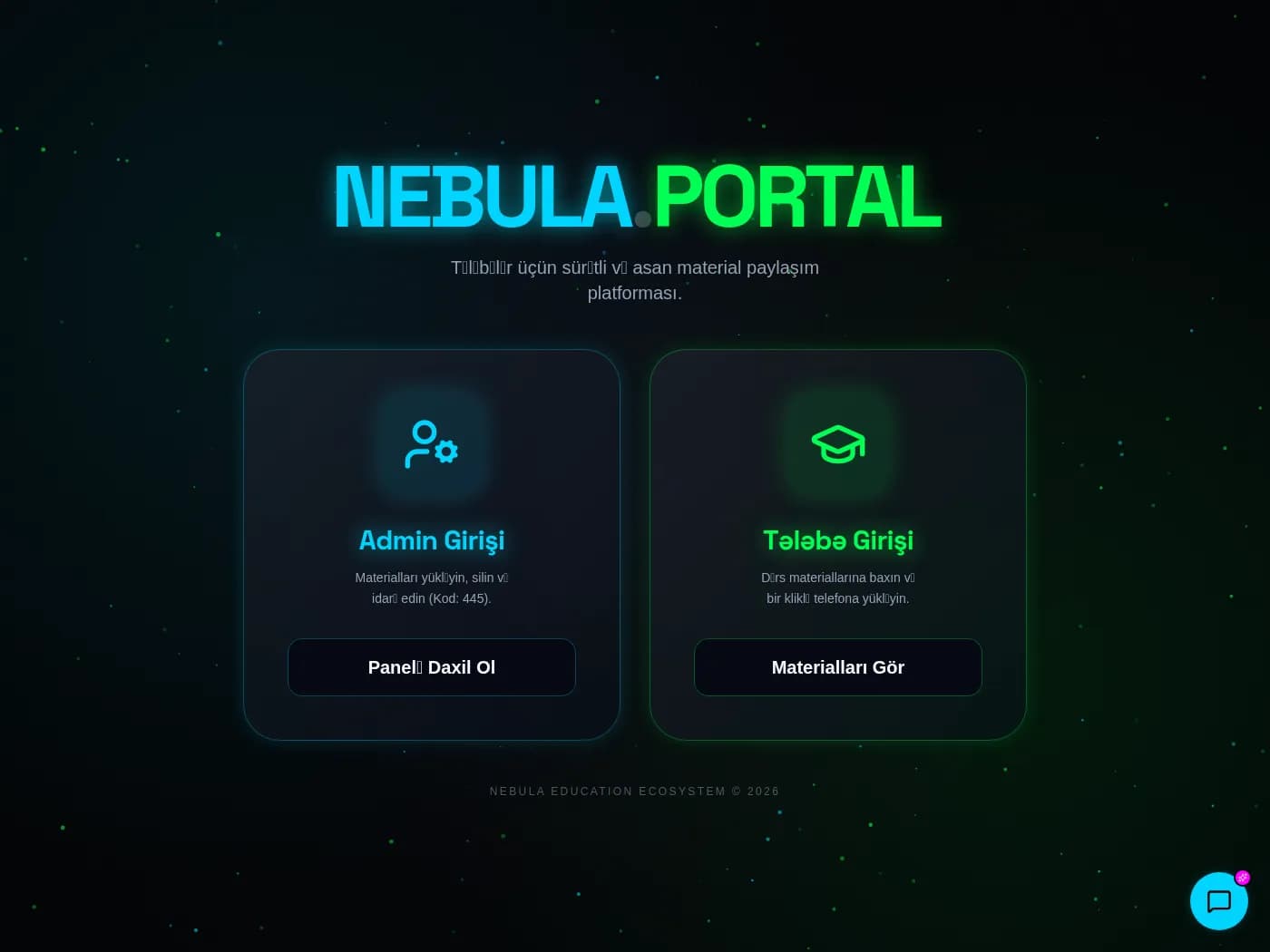 Nebula File Portal