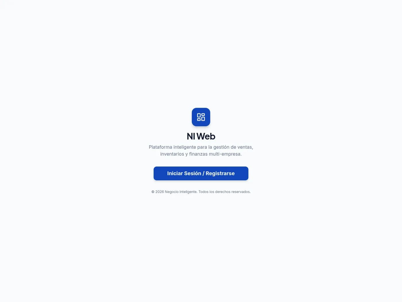 Negocio Inteligente Web