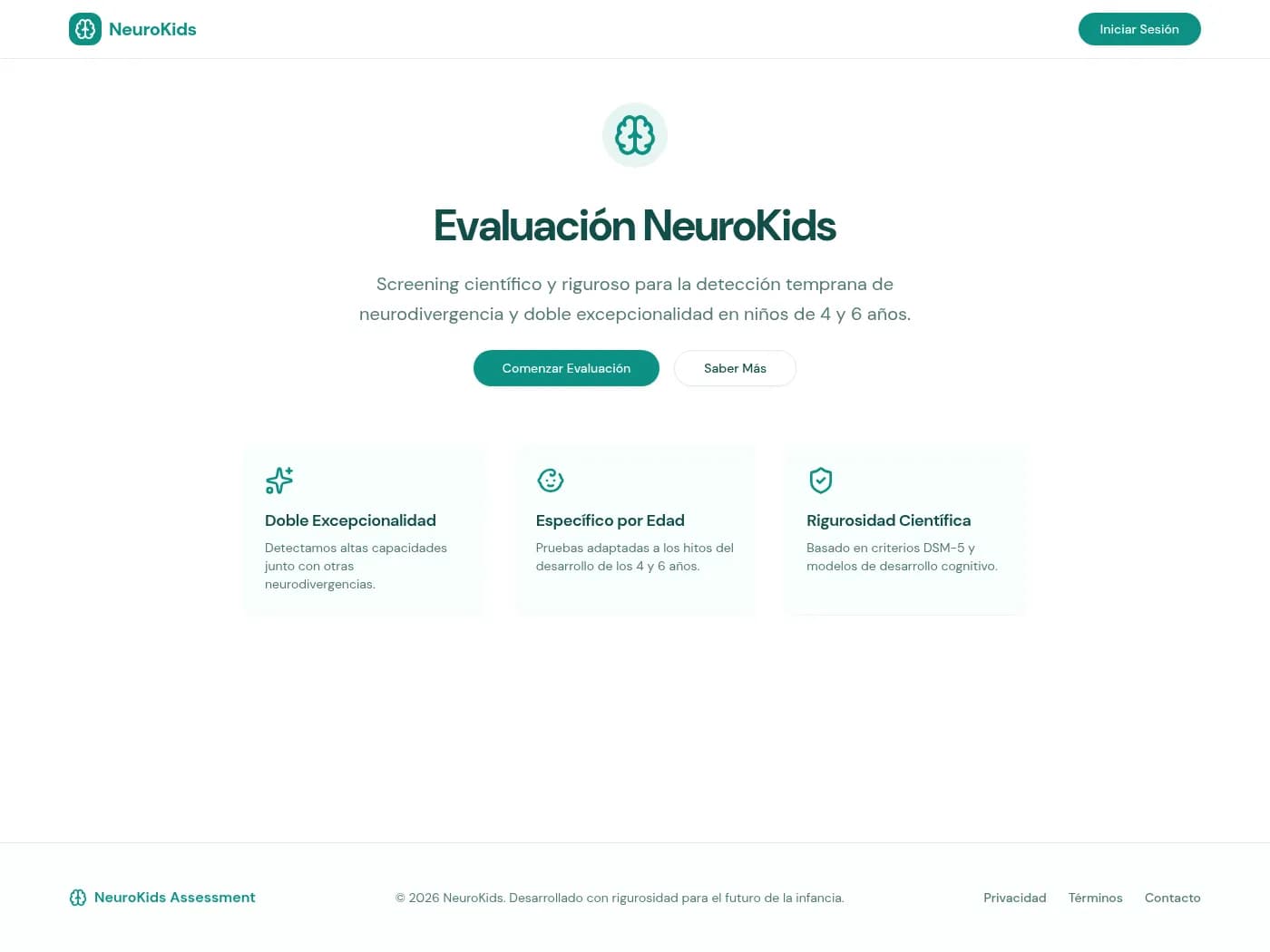NeuroKids Assessment