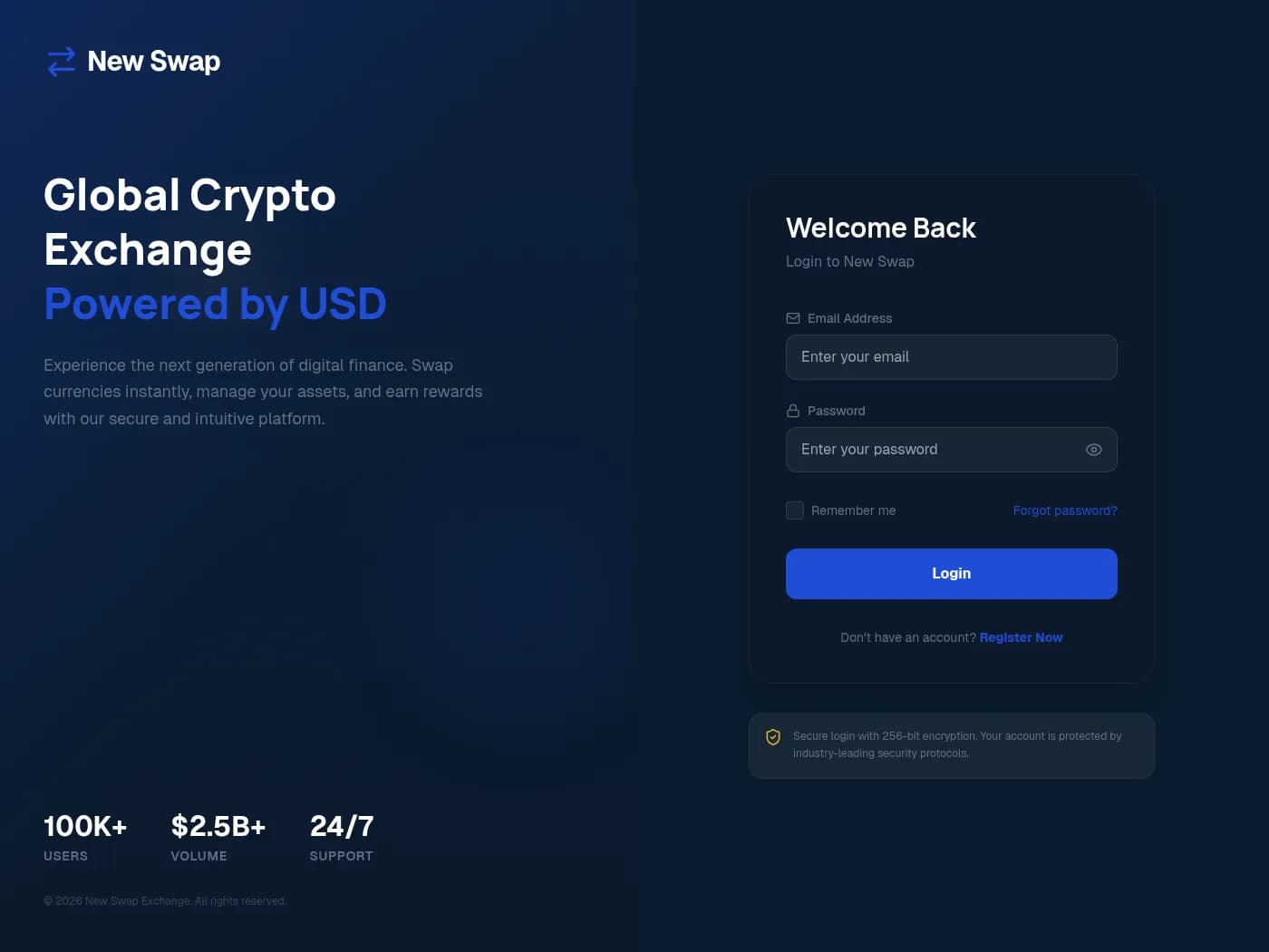 New Swap Exchange