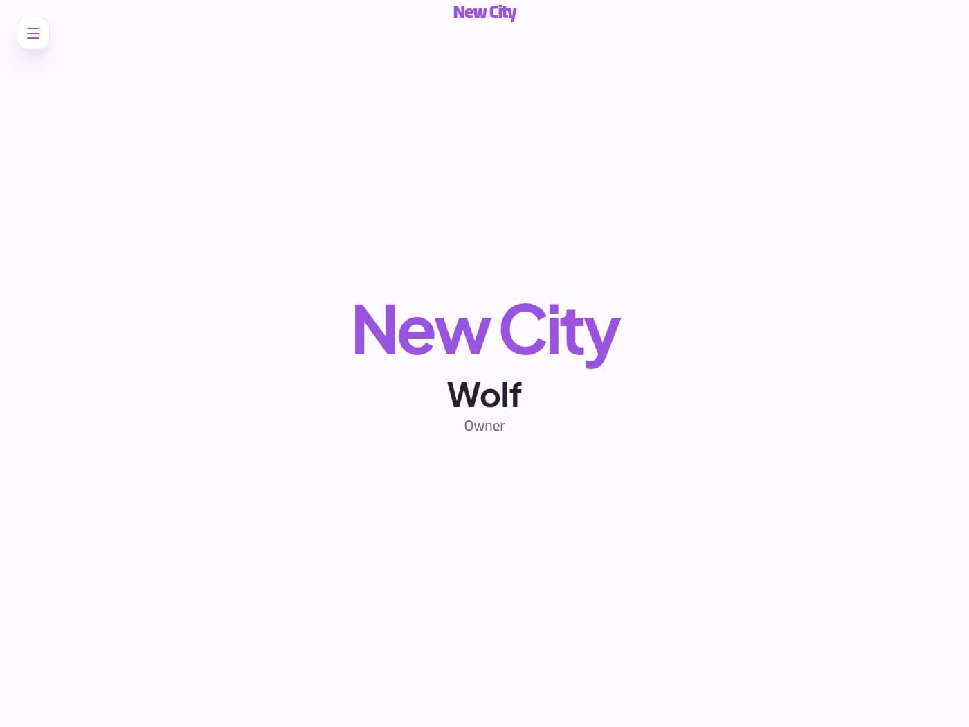 New City Rules Portal