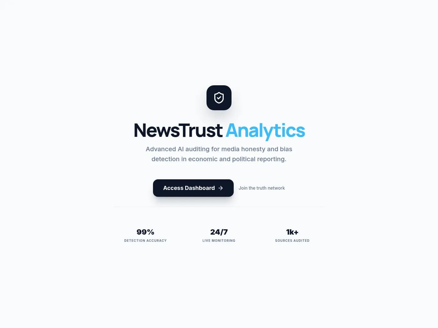 NewsTrust Analytics