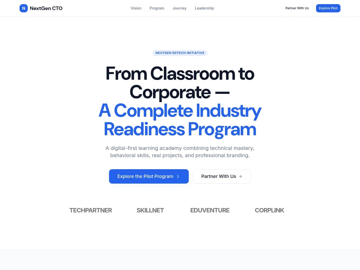 NextGen EdTech Landing