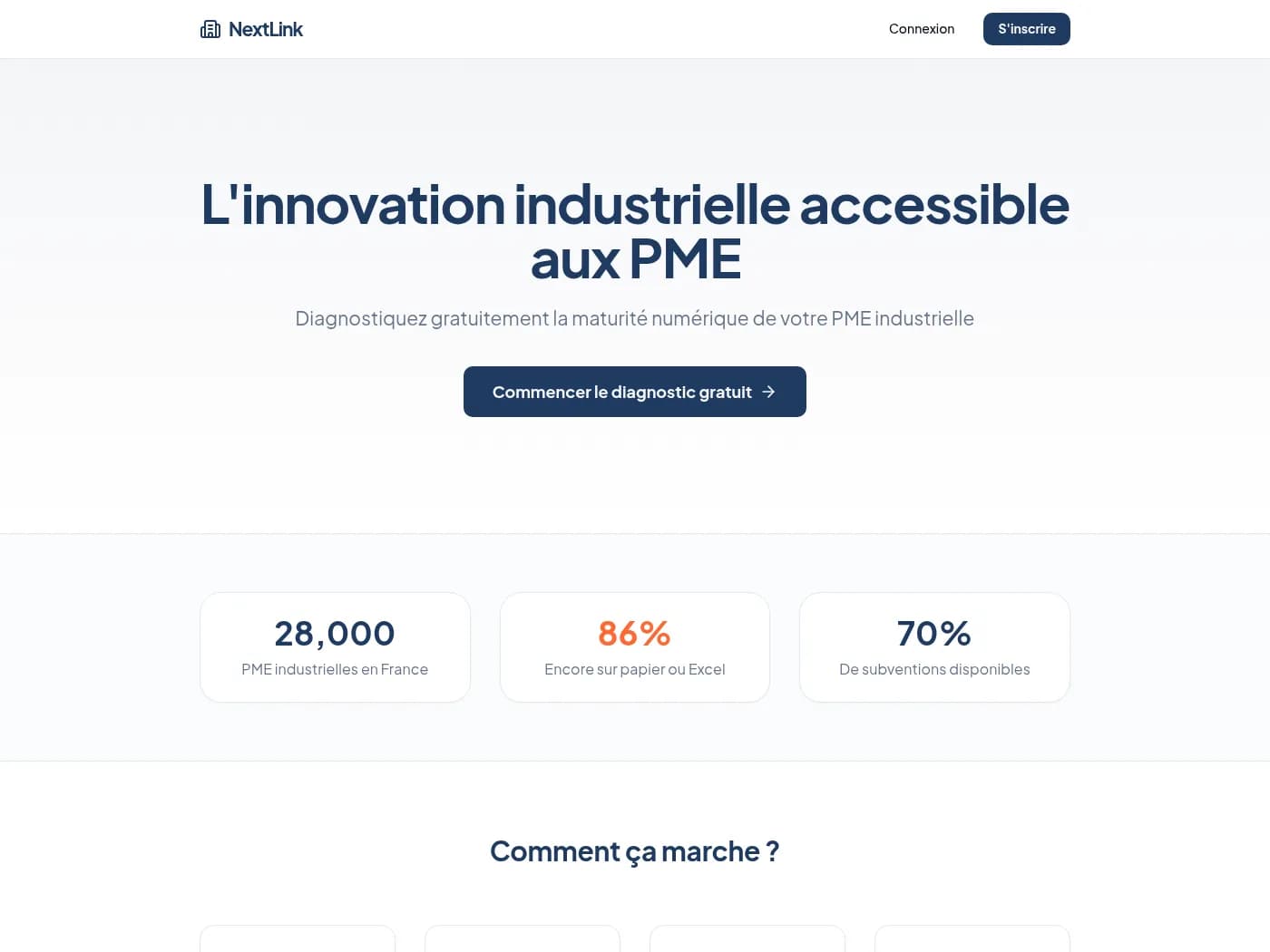 NextLink Industry 4.0 SaaS
