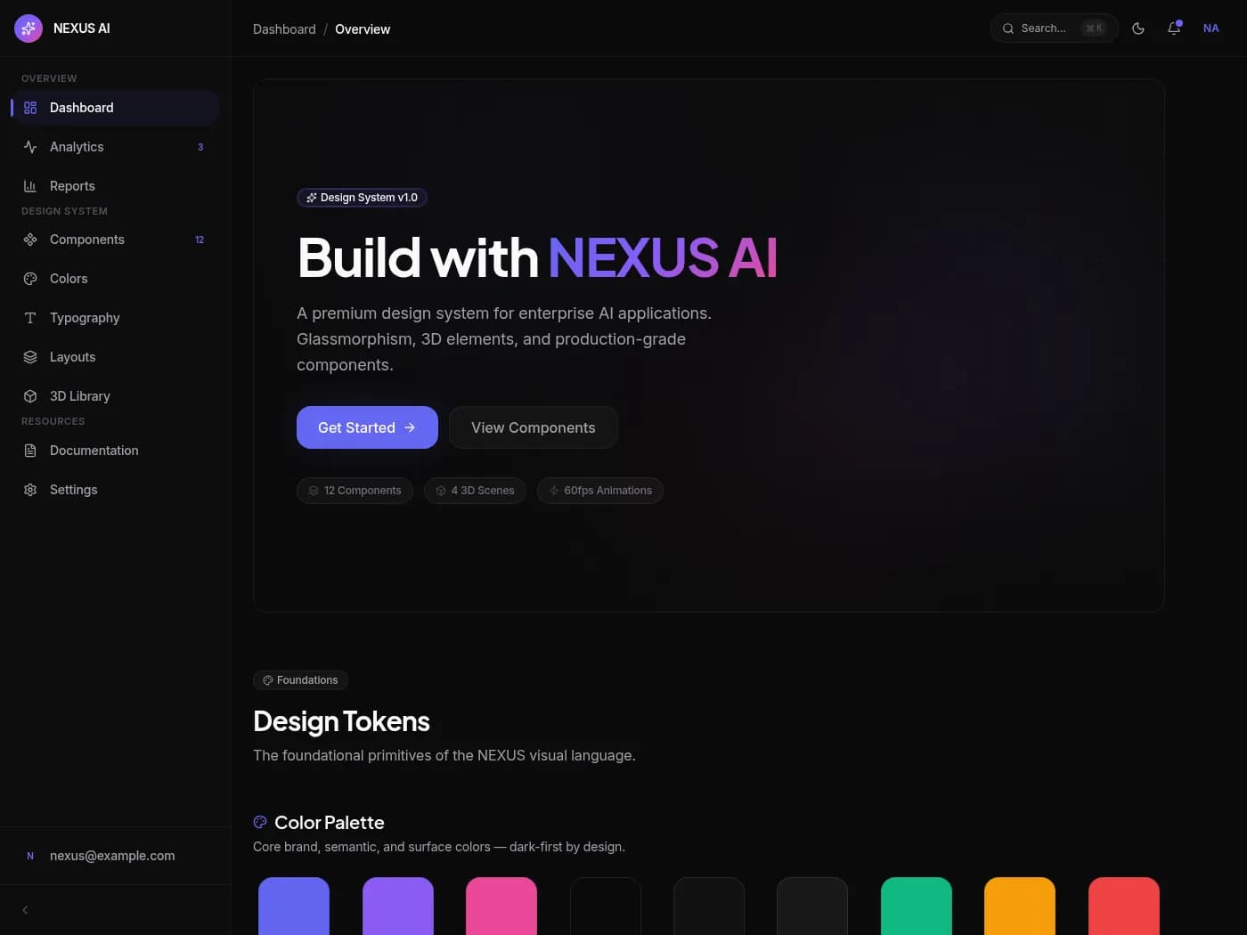 NEXUS AI Design System