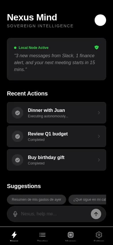 Nexus Mind: Personal OS
