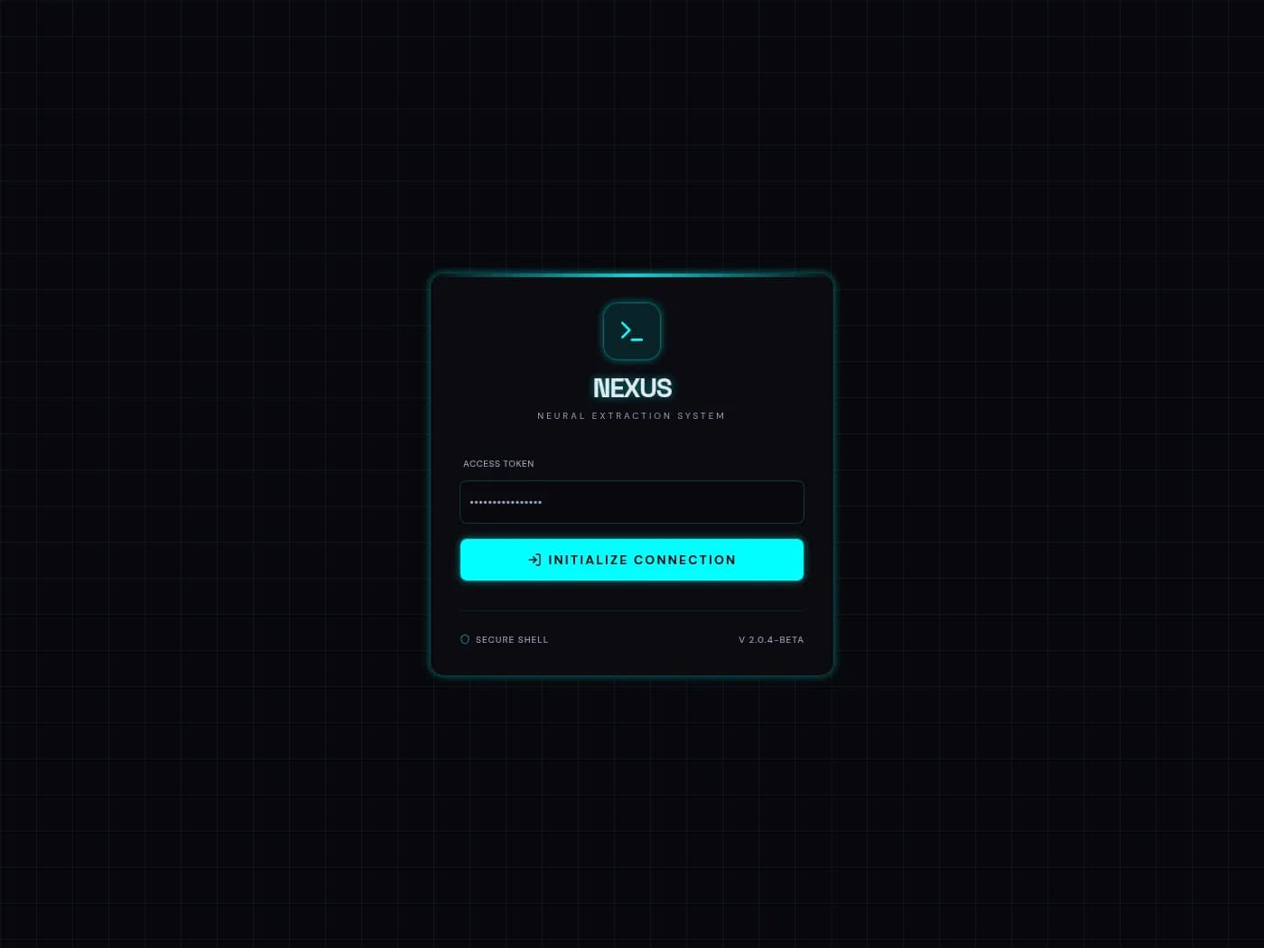 NEXUS Cyberpunk Telegram Platform