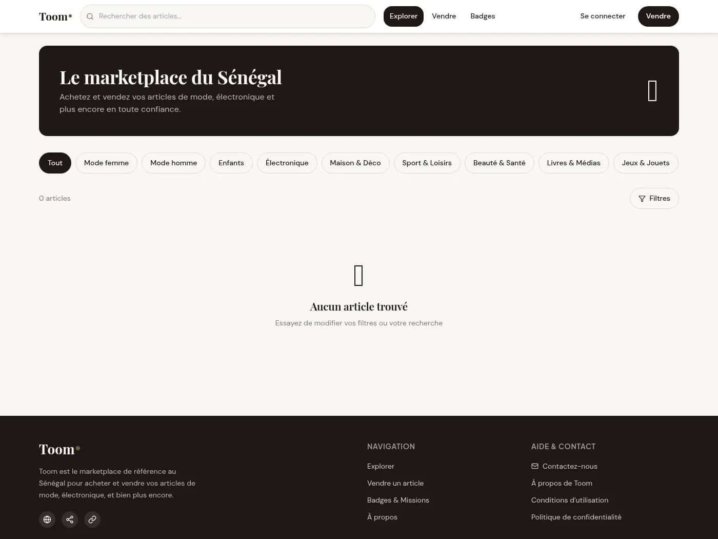 NoirBeige Web Experience