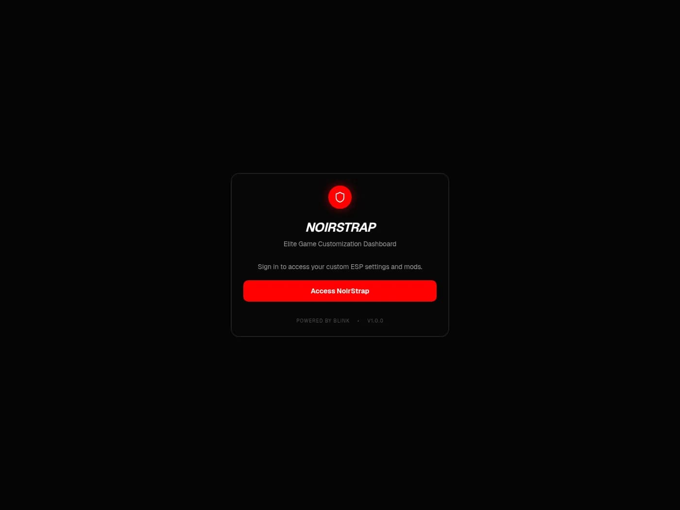 NoirStrap ESP Dashboard