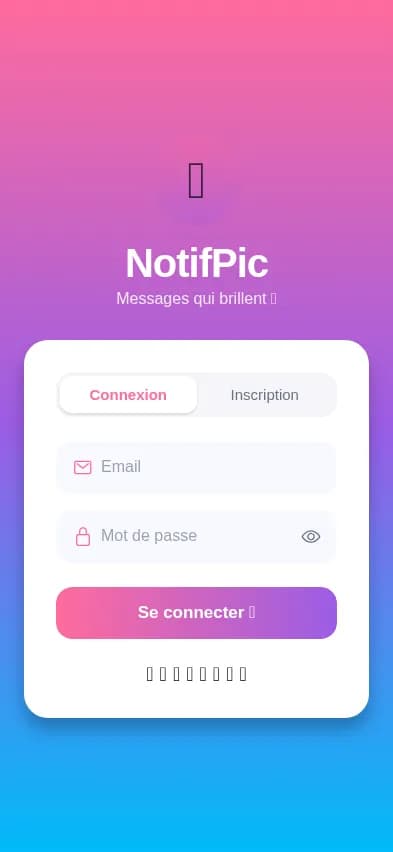 NotifPic Messenger