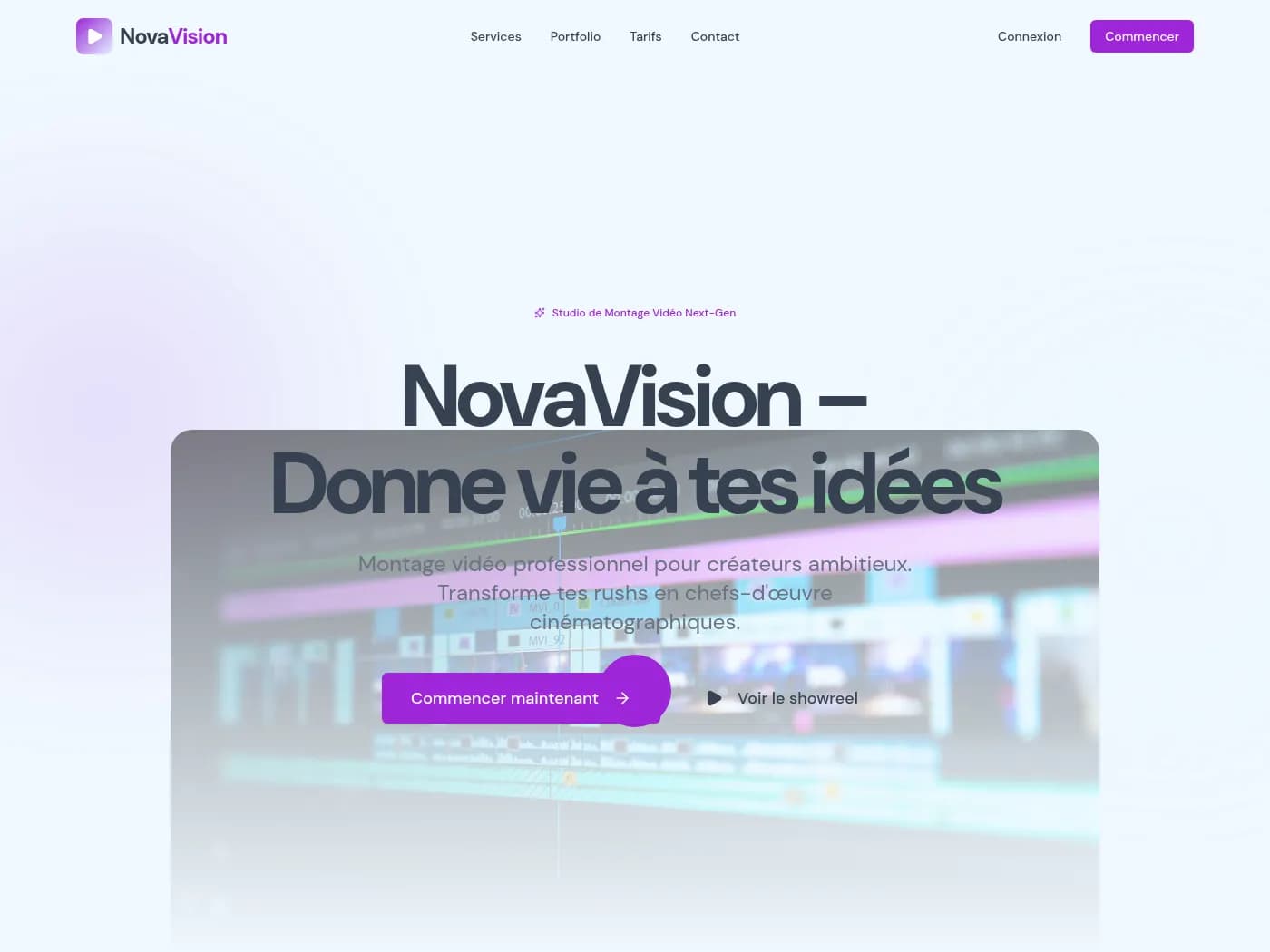 NovaVision Studio Site