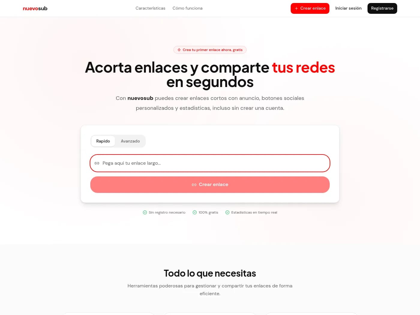 nuevosub Link Platform