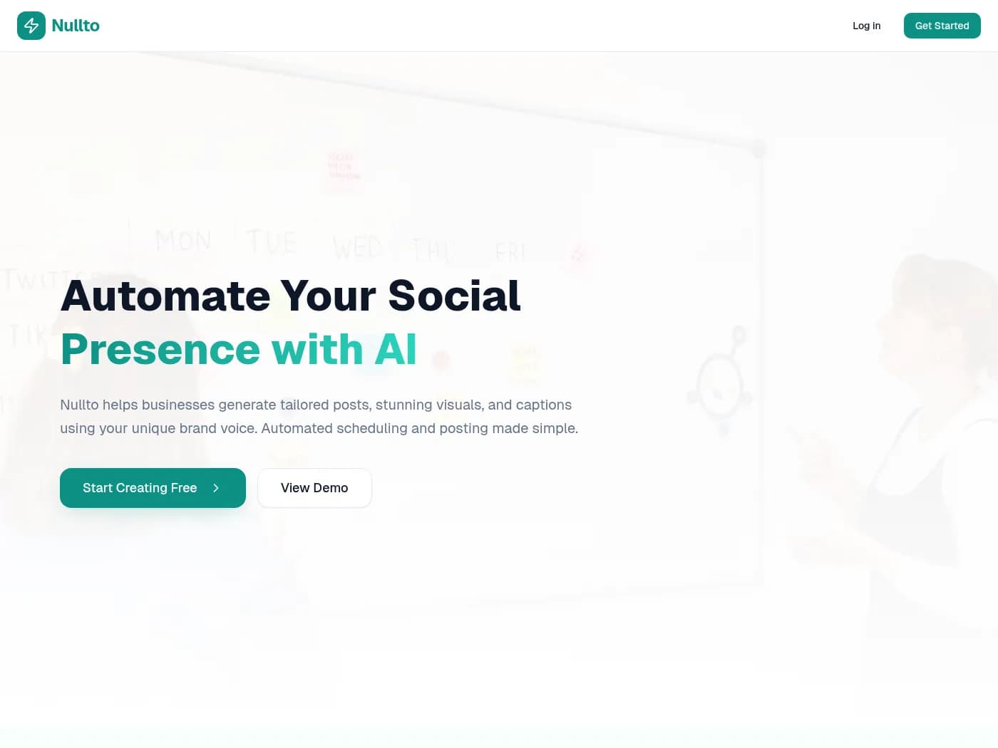 Nullto Social Media AI