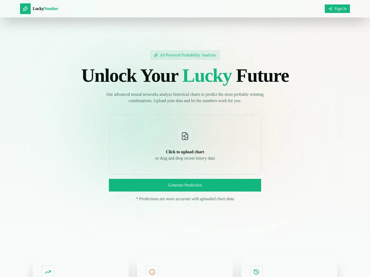 LuckyNumber Predictor