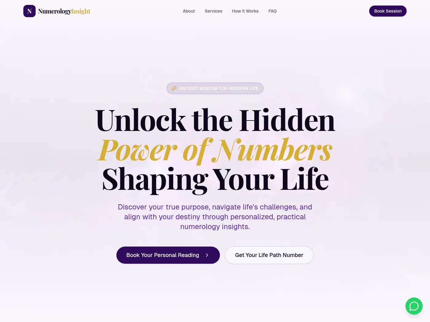 Numerology Insight Web