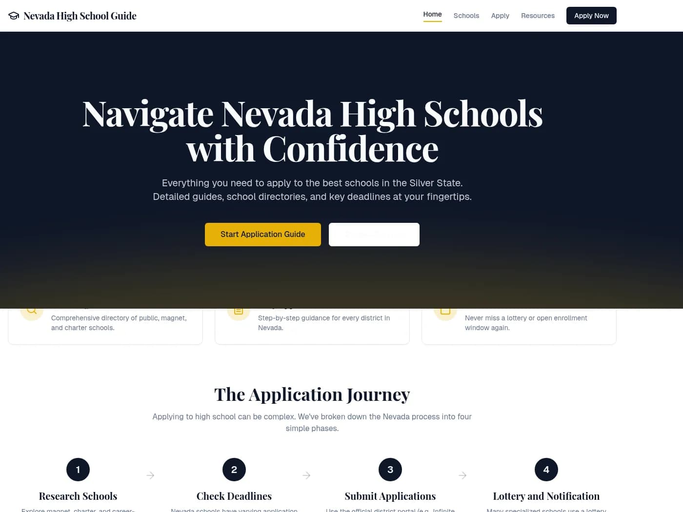 Nevada High School Guide