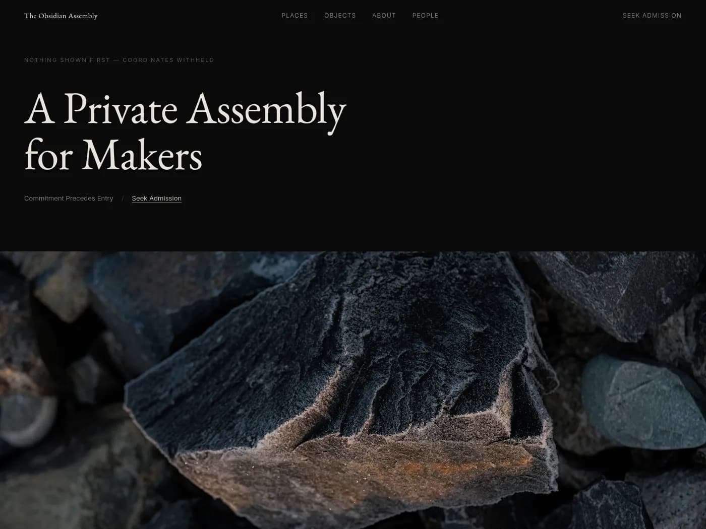 Obsidian Assembly Clone