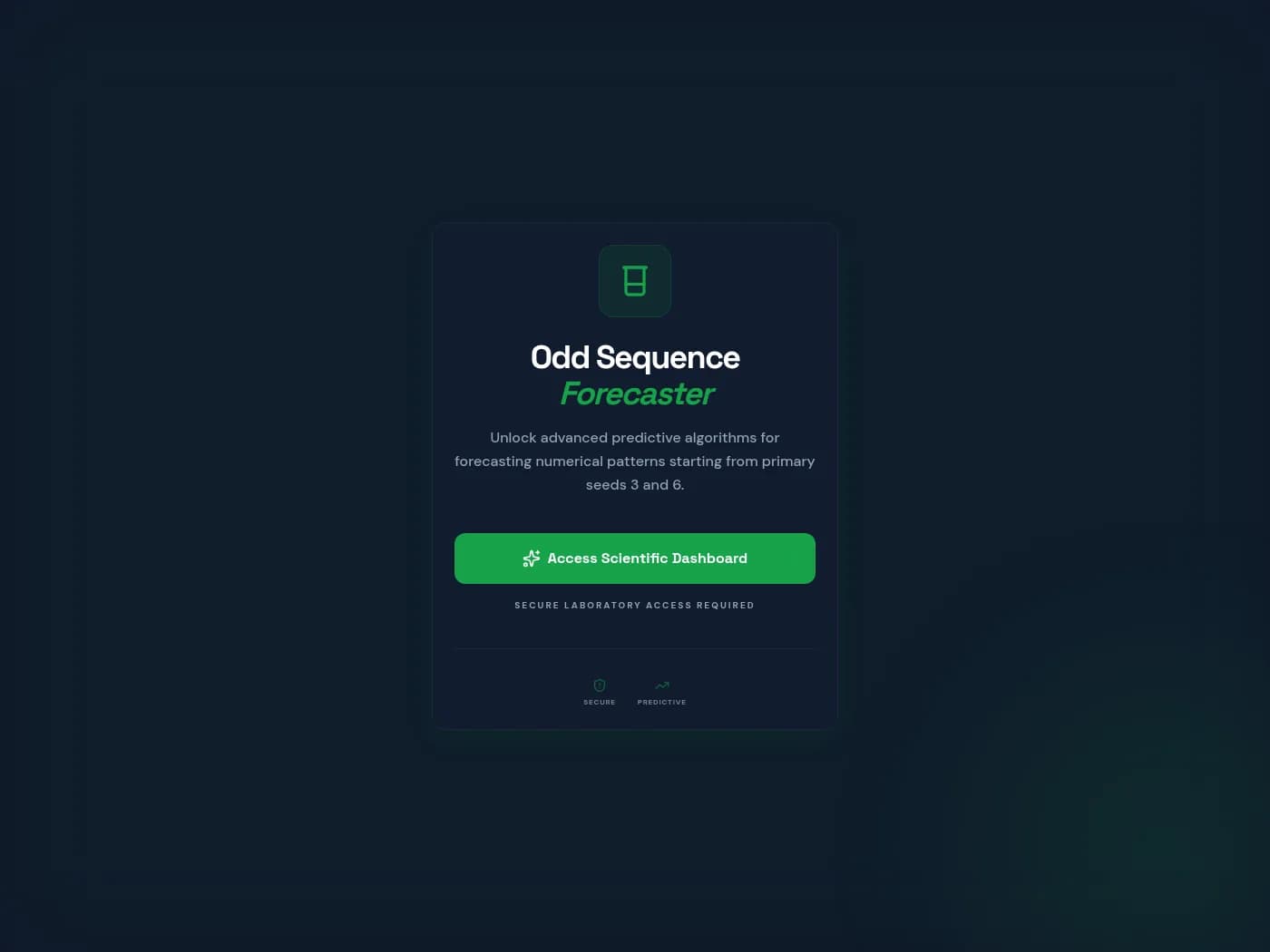 Odd Sequence Predictor