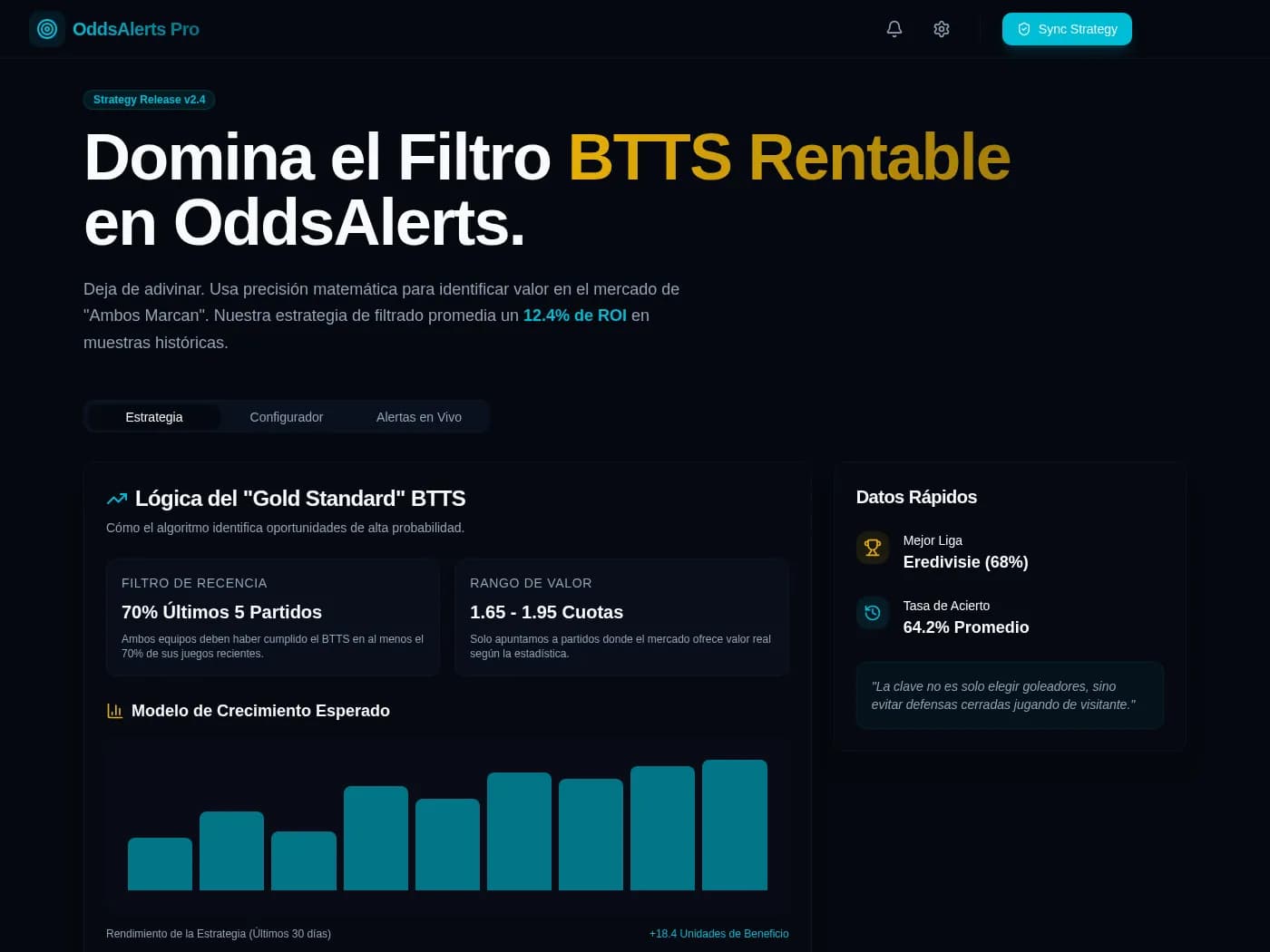 Rentable OddsAlerts Filter
