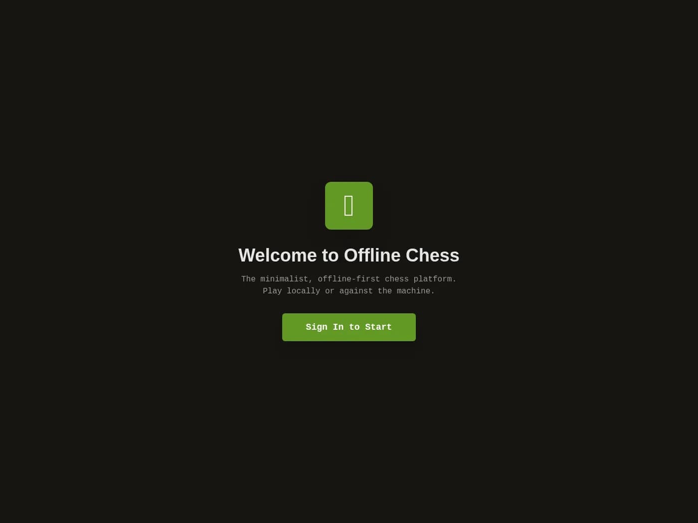 Offline Chess Arena