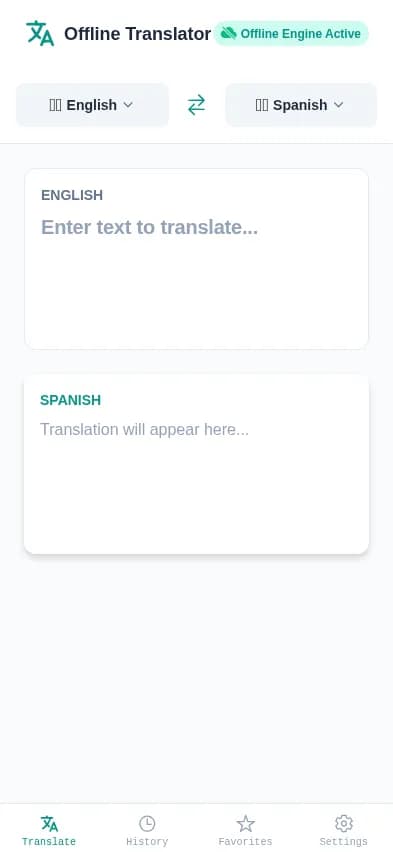 Offline Free Translator