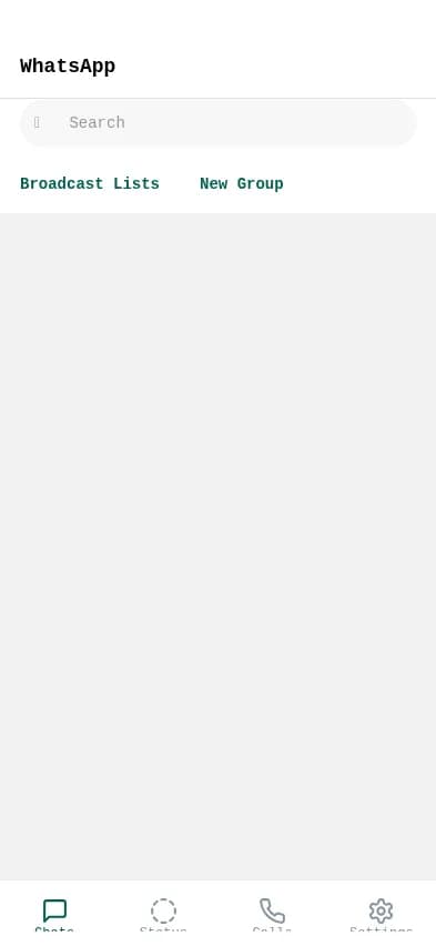 Offline WhatsApp Clone