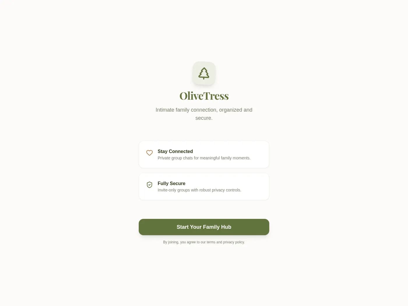 OliveTress Family Hub