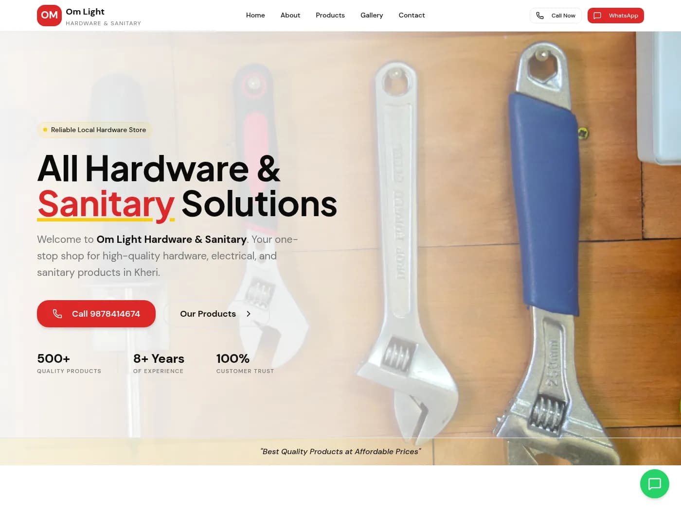 Om Light Hardware Site
