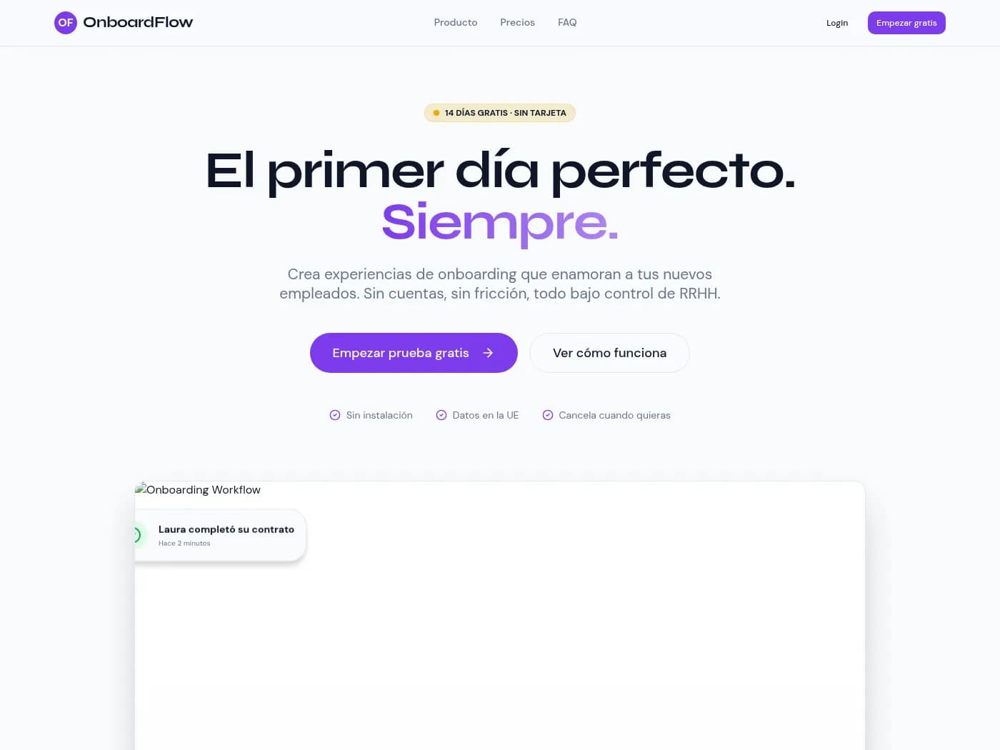 OnboardFlow HR Platform