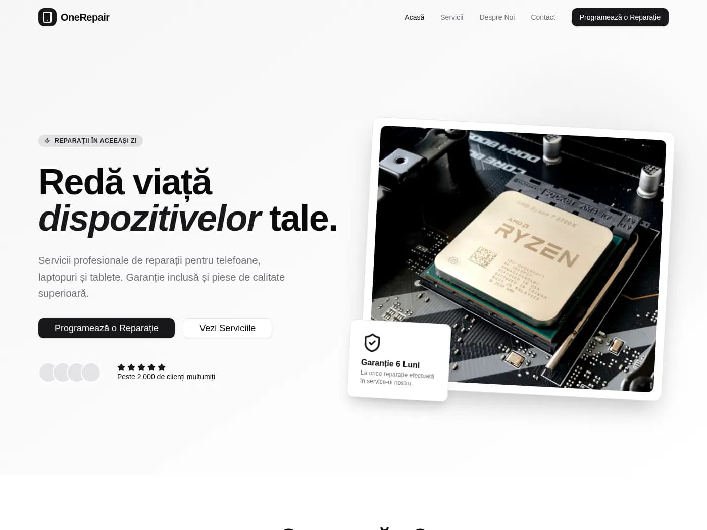 OneRepair Sites Expansion