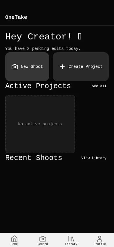 OneTake AI Creator
