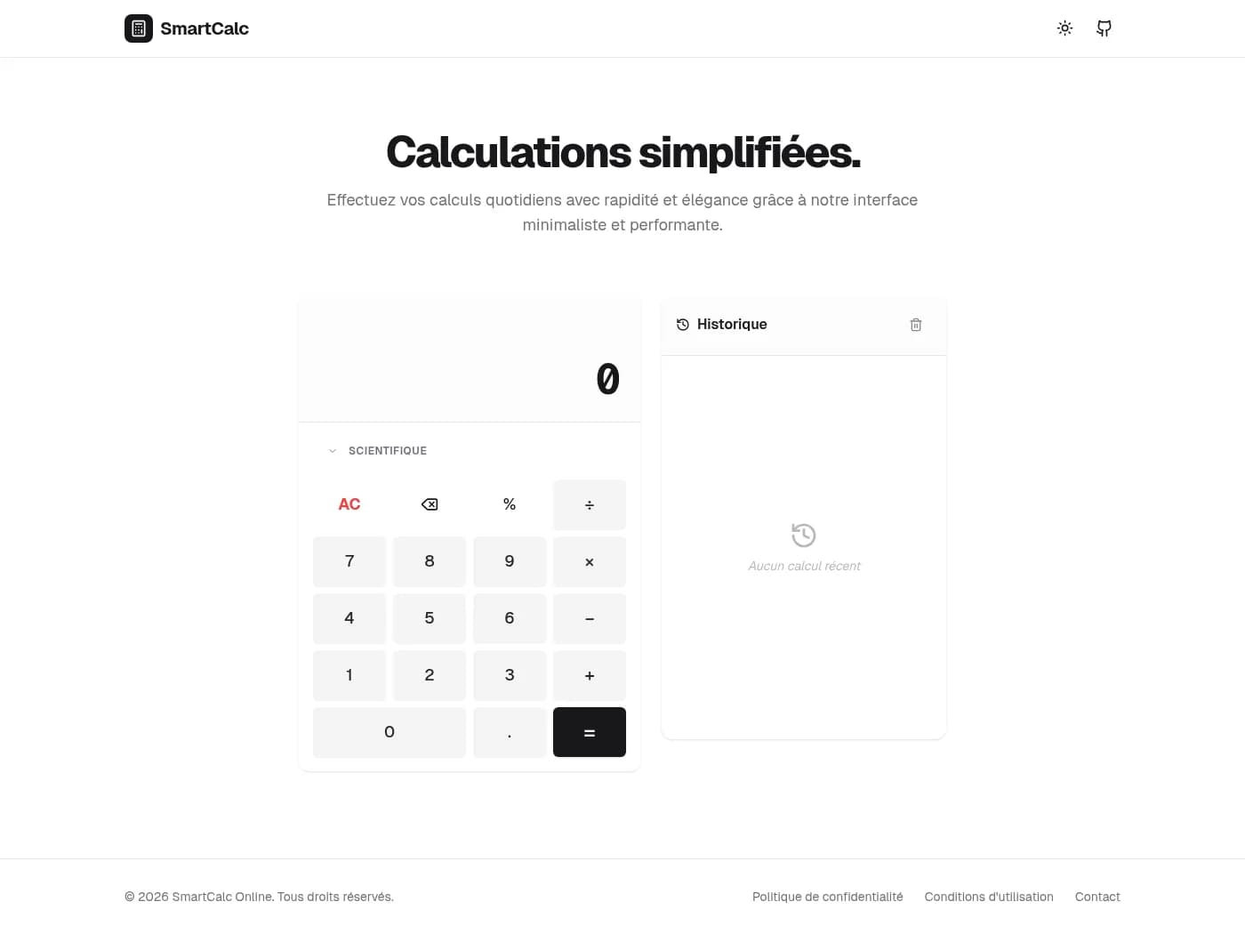 SmartCalc Online