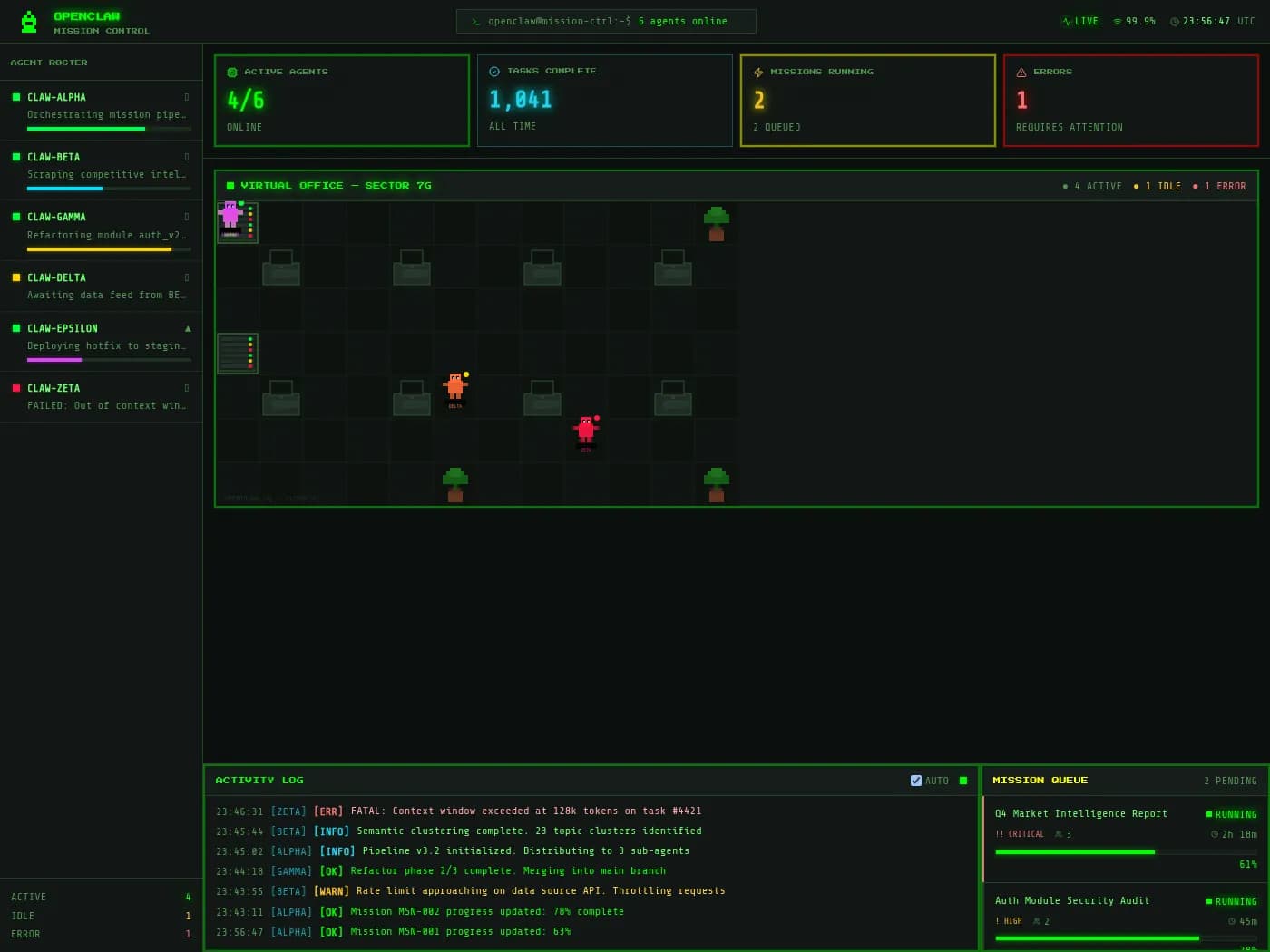 OpenClaw Mission Control