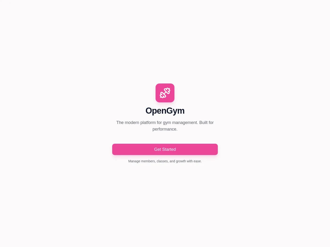 OpenGym Platform