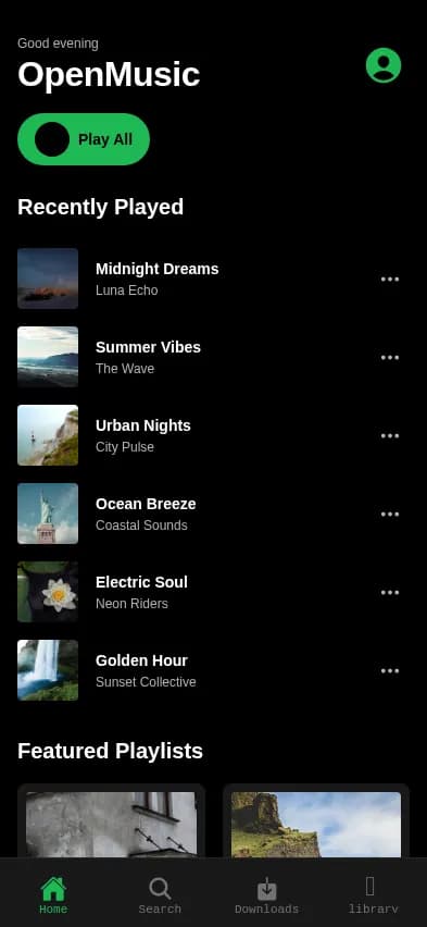 OpenMusic Streamer