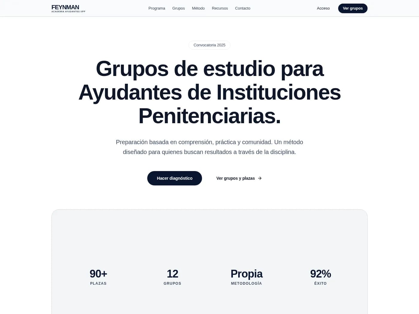 Opositores Penitenciarios Portal