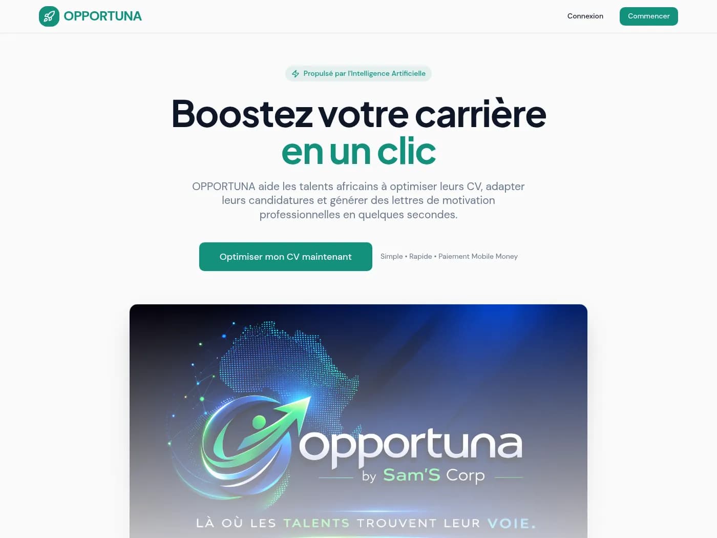 OPPORTUNA AI CV Optimizer