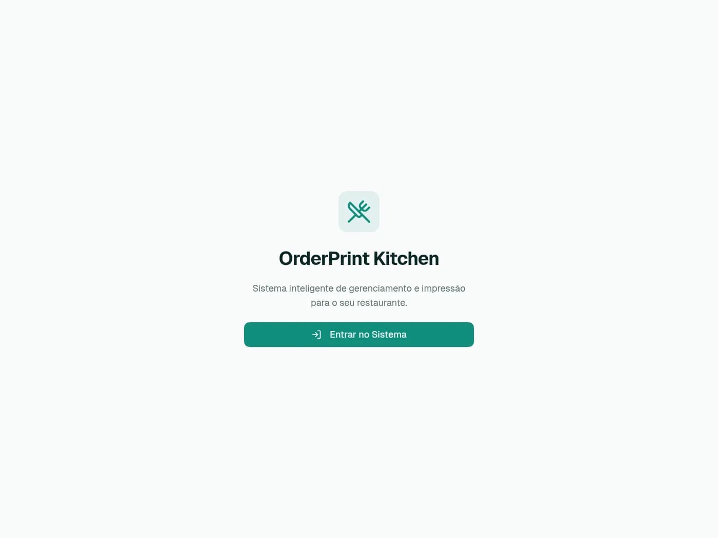 OrderPrint Kitchen App