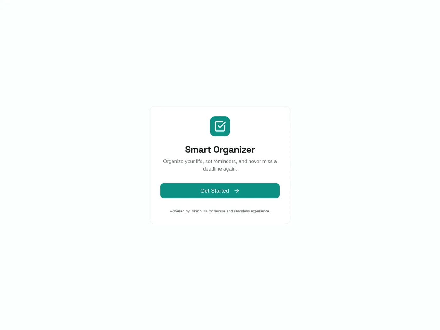 Smart Organizer