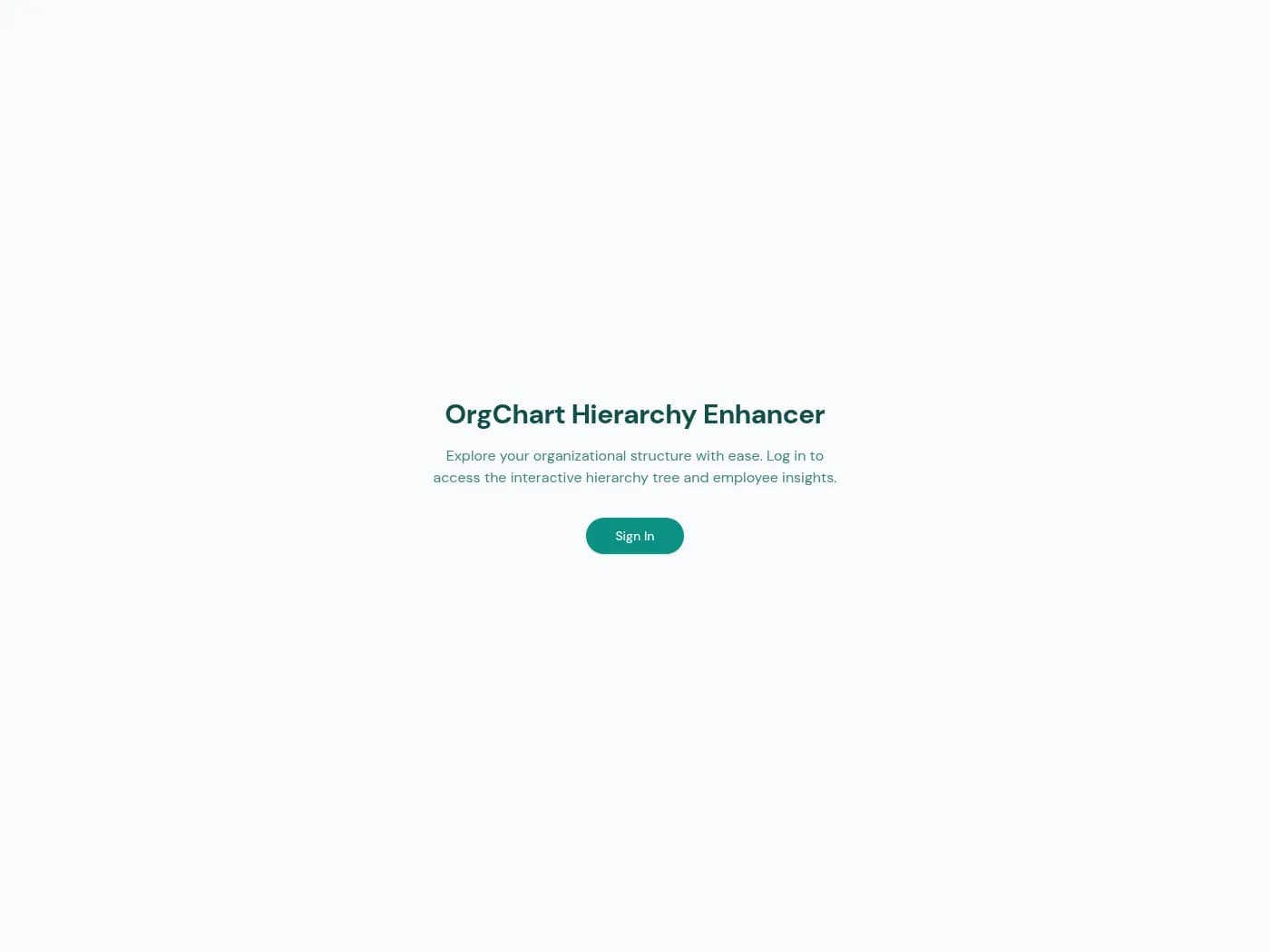 OrgChart Hierarchy Enhancer