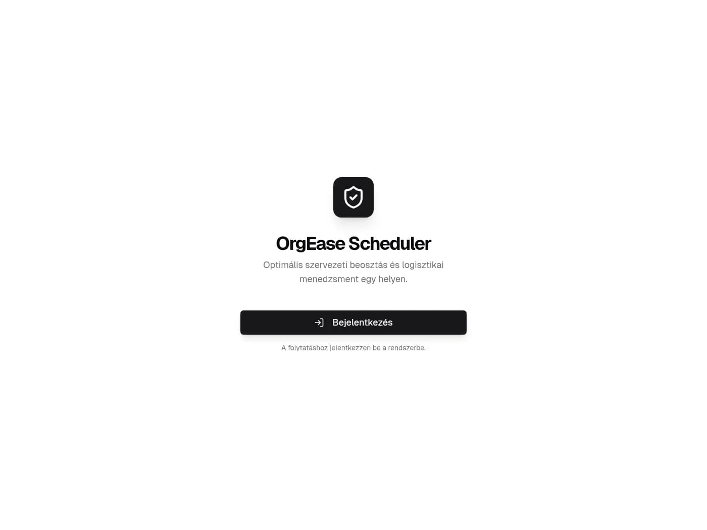 OrgEase Scheduler
