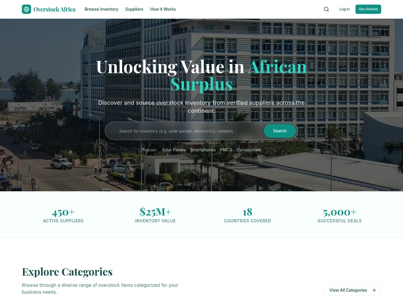 Overstock Africa Search