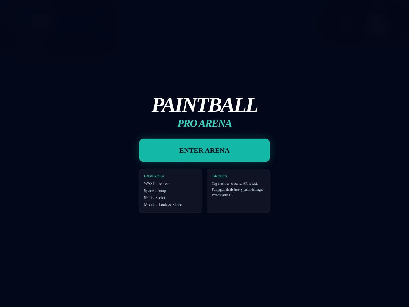 Paintball Shooter Game