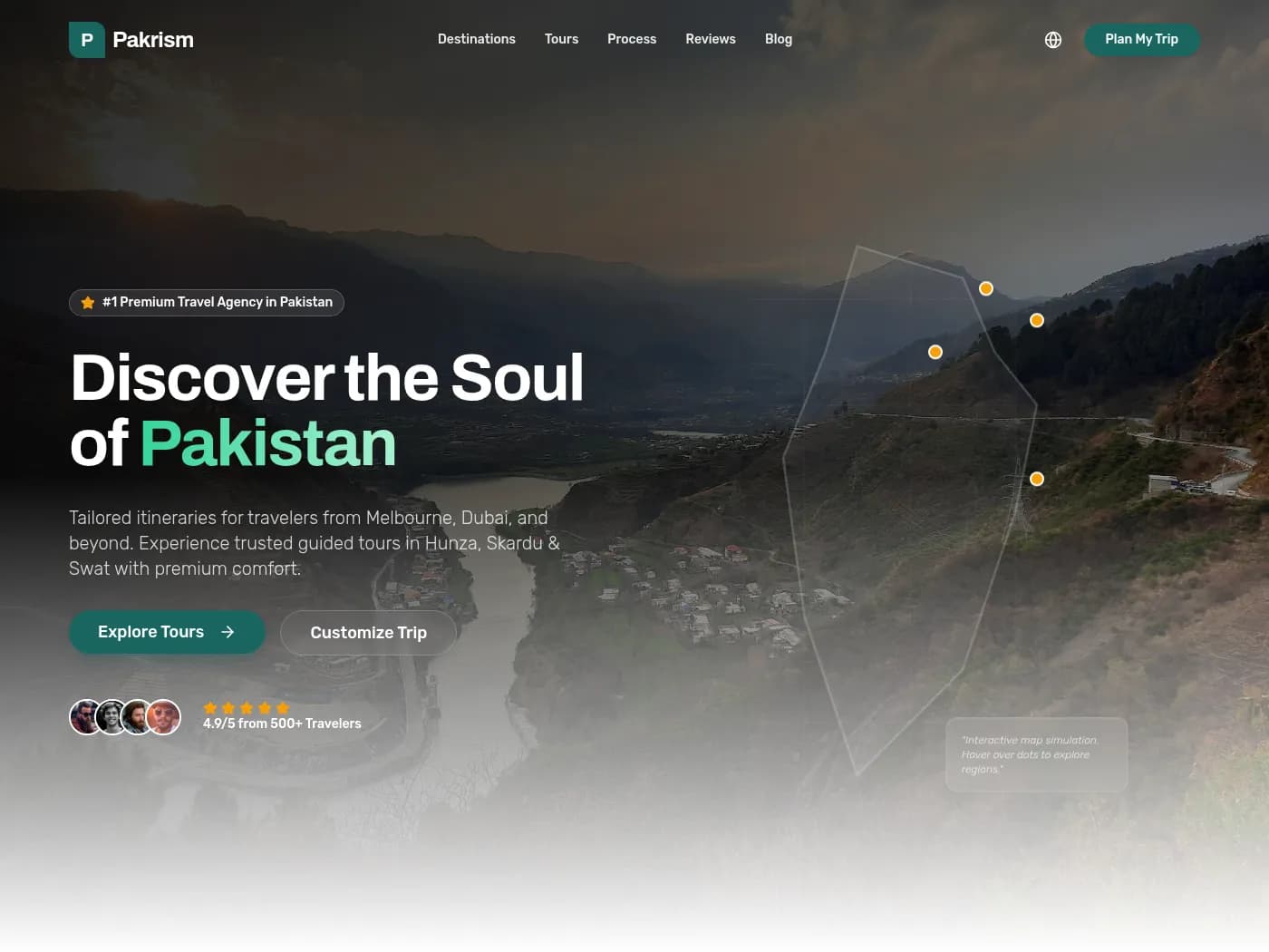 Pakrism Travel Showcase