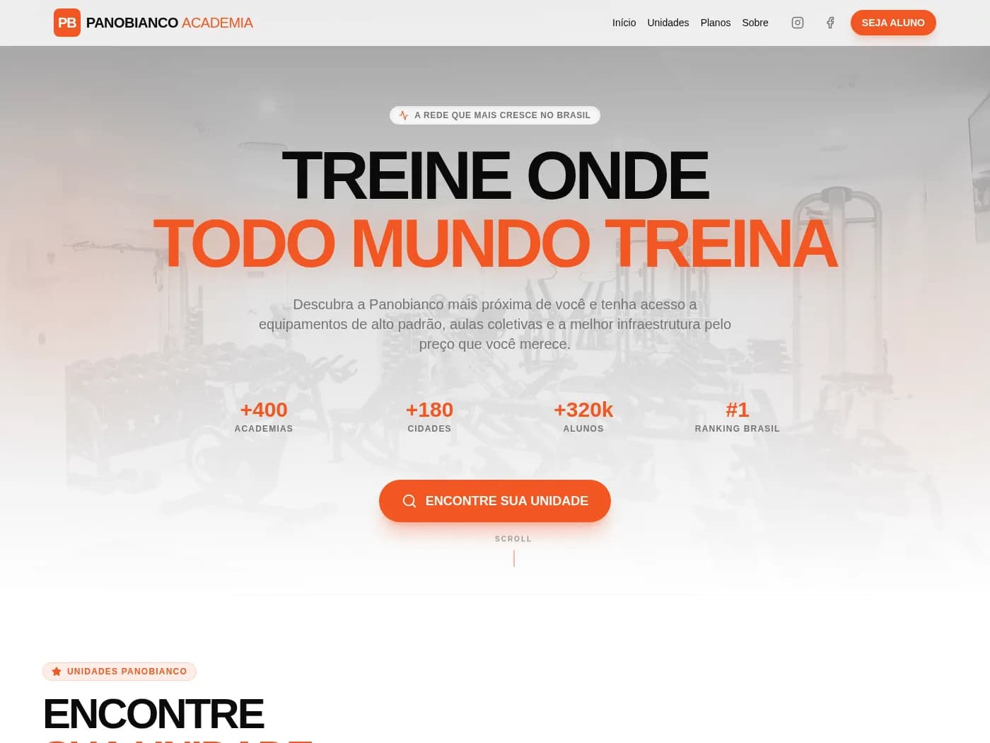 Panobianco Gym Finder